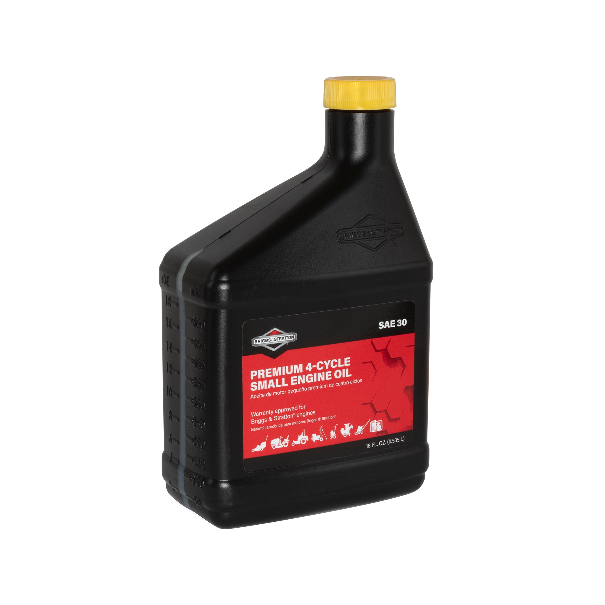 Briggs & Stratton 100005 18 oz SAE 30W 4-Cycle Oil Bottle