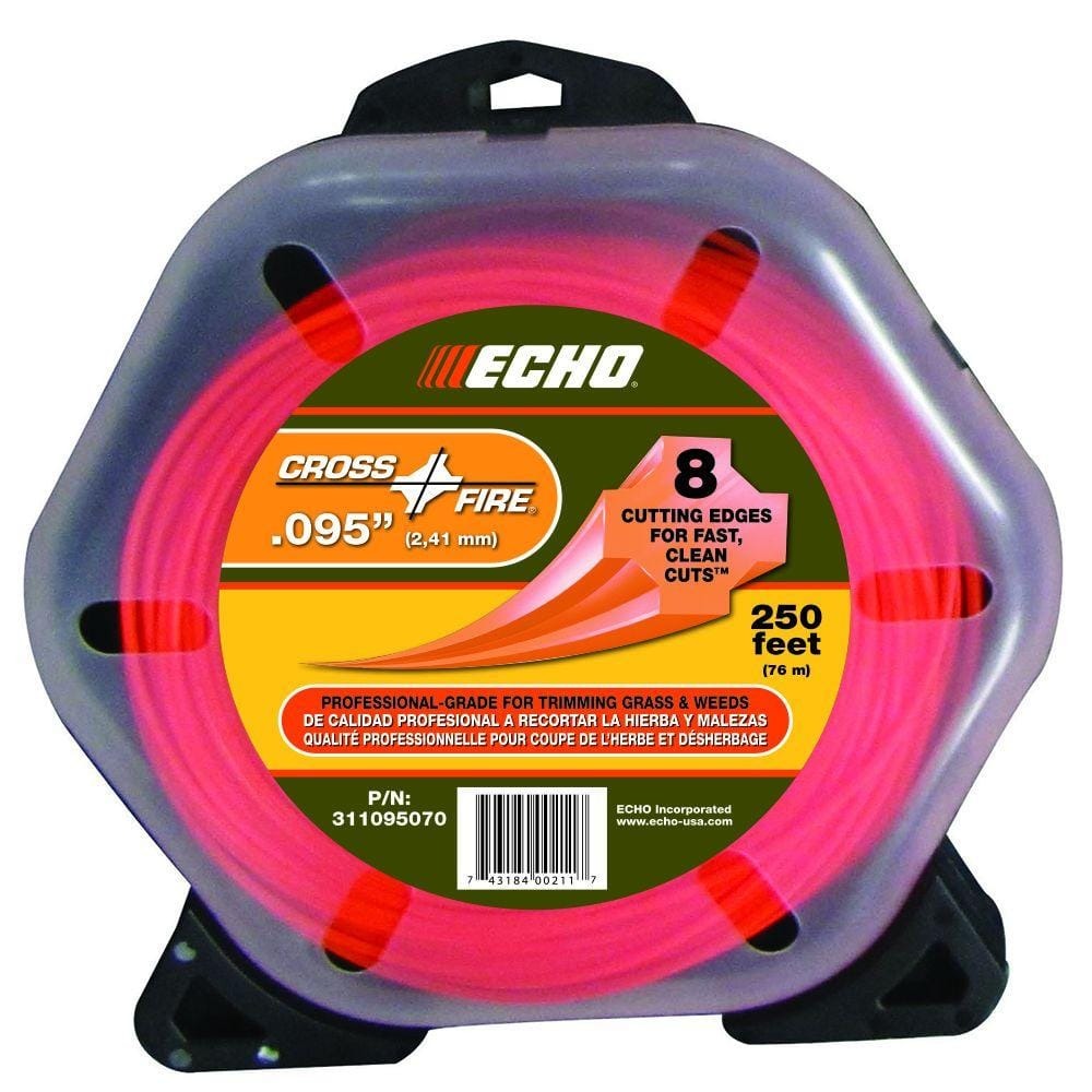 ECHO 311095070 .095" X-Fire Trimmer Line - Large Clamshell