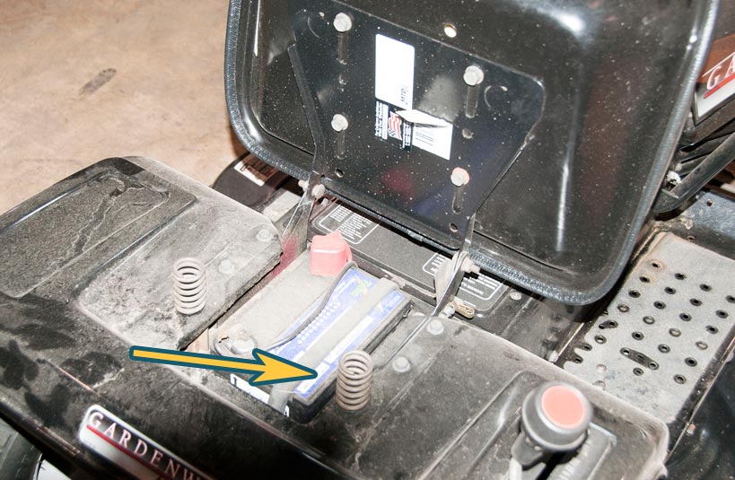 Where to Find the Model and Serial Number on a Gardenway/MTD Rider