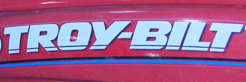 Where to Find the Model and Serial Number on a Troy-Bilt Rider/Tractor ...