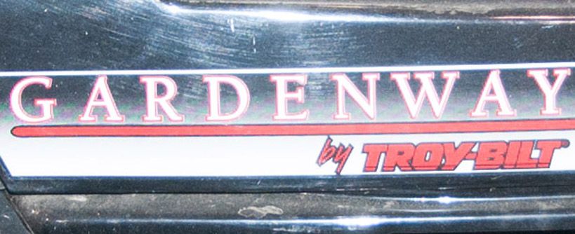 Where to Find the Model and Serial Number on a Gardenway/MTD Rider